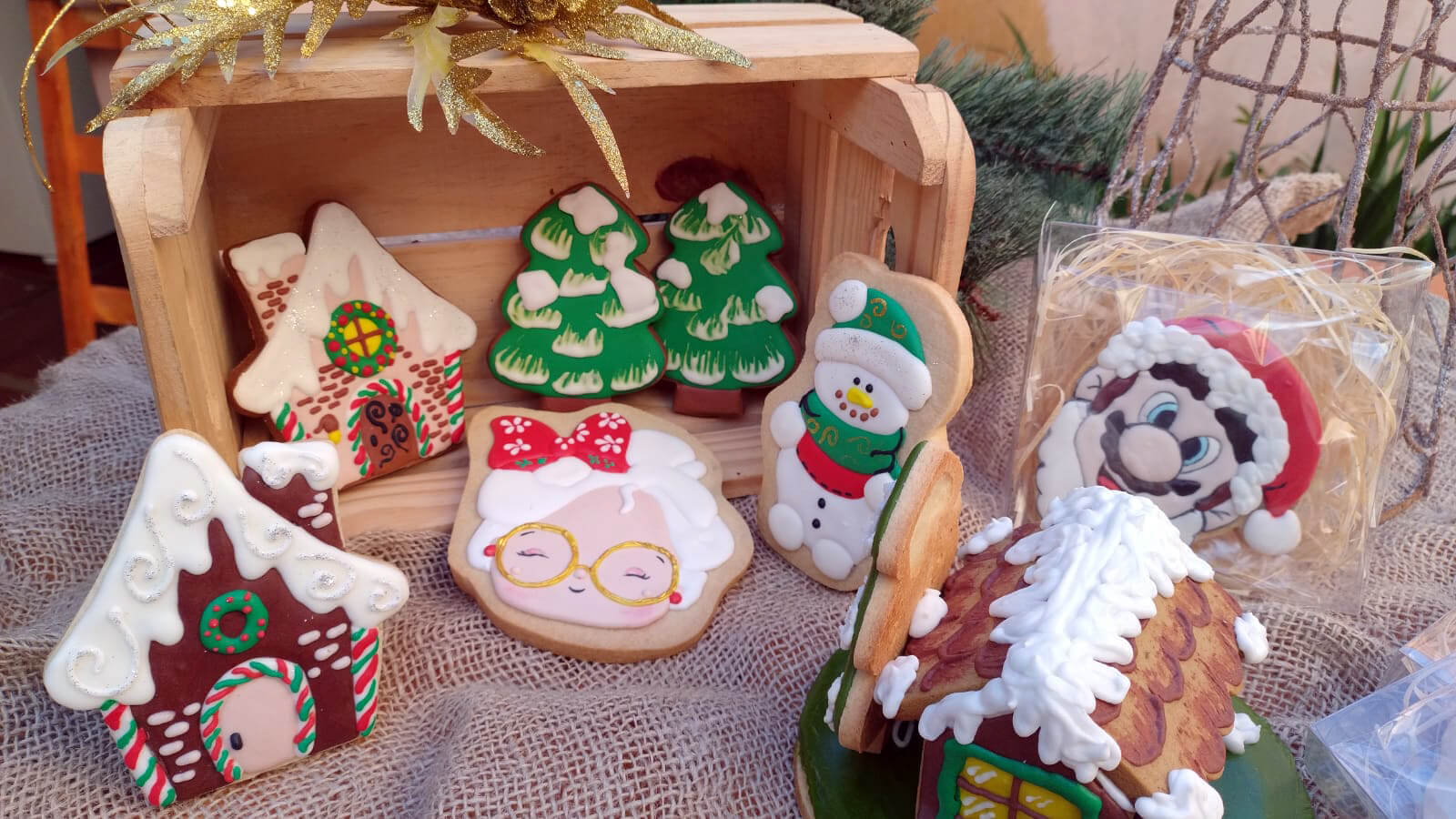 Biscoitos Decorados de Natal - Cake in House